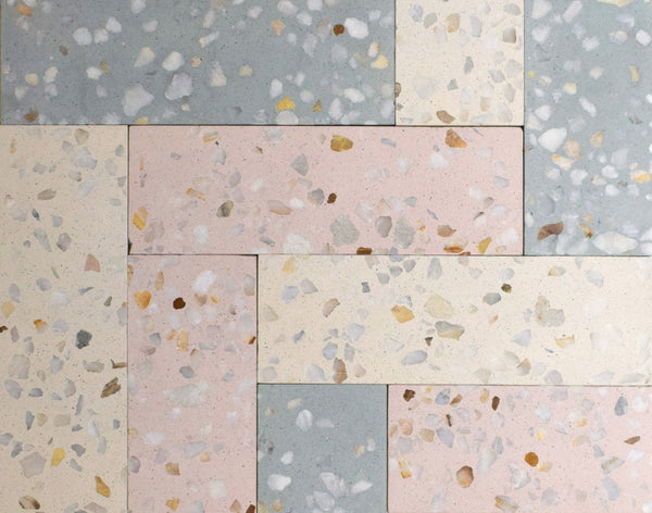 Coastal | Long Rectangle - Terrazzo Tile (sample) – Lindsey Lang Design ...