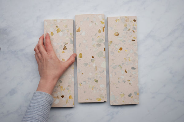 Lauderdale | Long Rectangle - Terrazzo Tile (sample) – Lindsey Lang ...