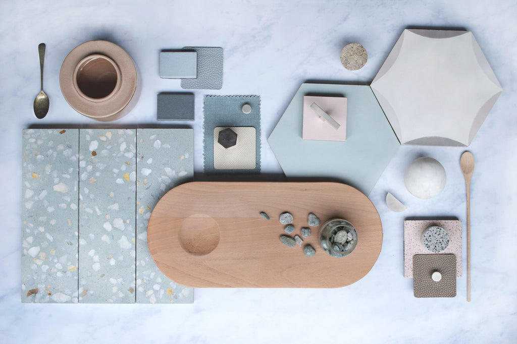 Coastal | Long Rectangle - Terrazzo Tile (sample) – Lindsey Lang Design ...