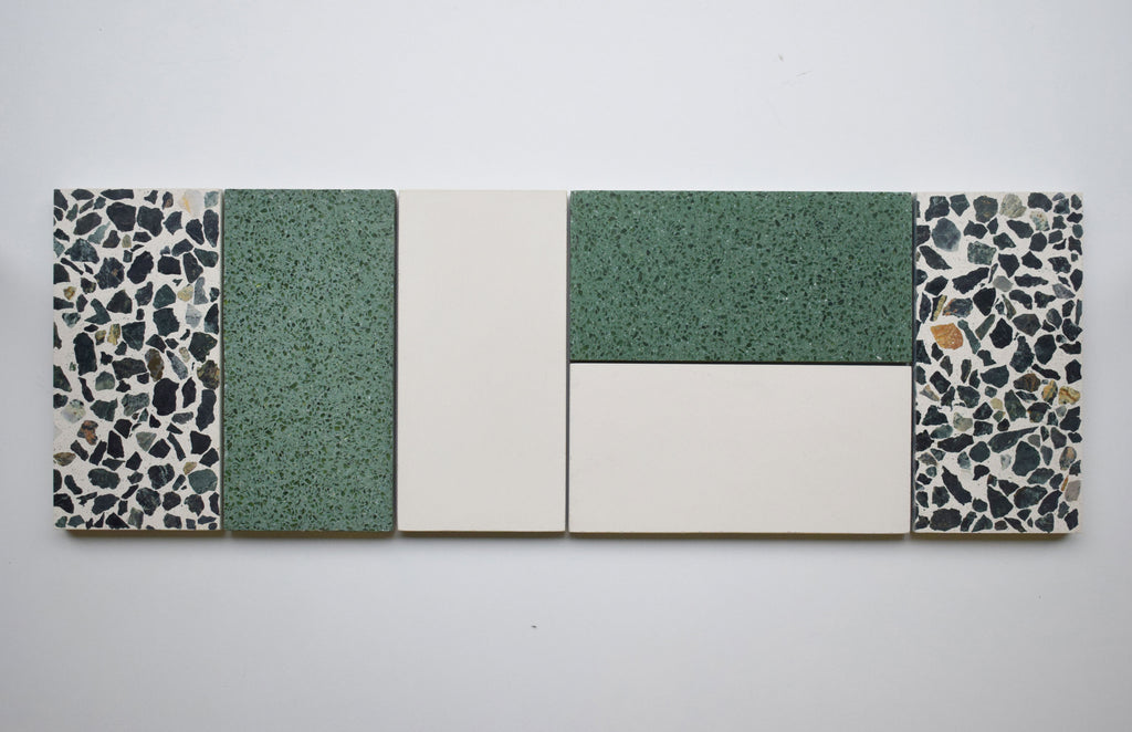 Greenfinch | Rectangle - Terrazzo Tile (sample) – Lindsey Lang Design ...