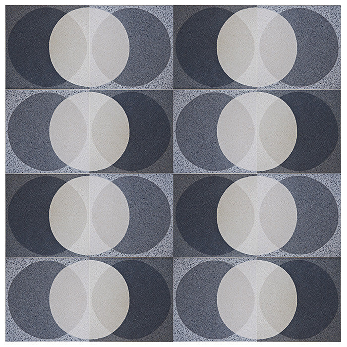 'Ellipse' Dark Grey - Terrazzo Tile (sample) – Lindsey Lang Design Ltd ...