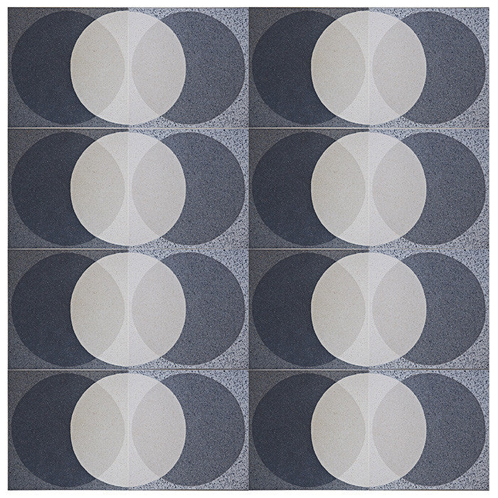 'Ellipse' Light Grey - Terrazzo Tile (sample) – Lindsey Lang Design Ltd ...