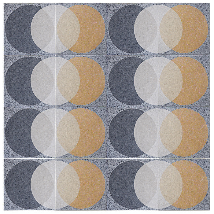'Ellipse' Light Grey - Terrazzo Tile (sample) – Lindsey Lang Design Ltd ...