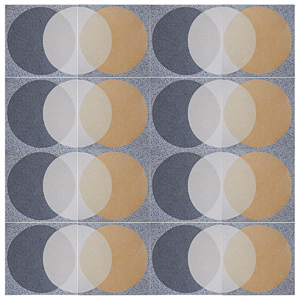 'Ellipse' Yellow - Terrazzo Tile (sample) – Lindsey Lang Design Ltd ...