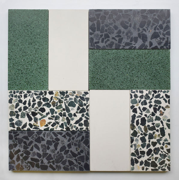 Raven | Rectangle - Terrazzo Tile (sample) – Lindsey Lang Design Ltd ...